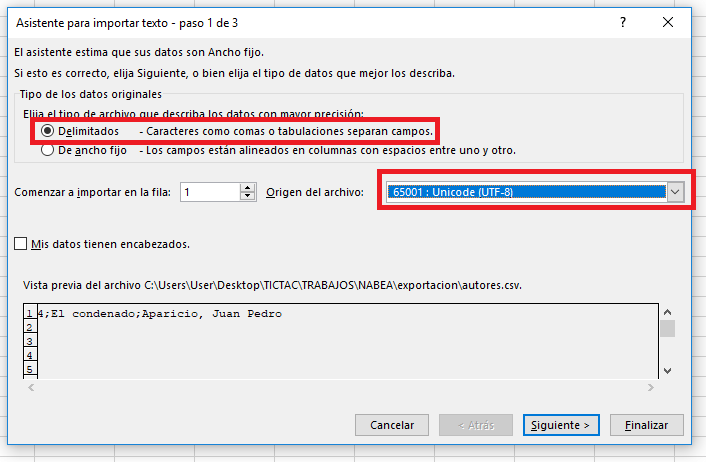 Cómo abrir un csv con Excel. Instrucciones para importar un CSV Cómo abrir un csv con Excel. Instrucciones para importar un CSV